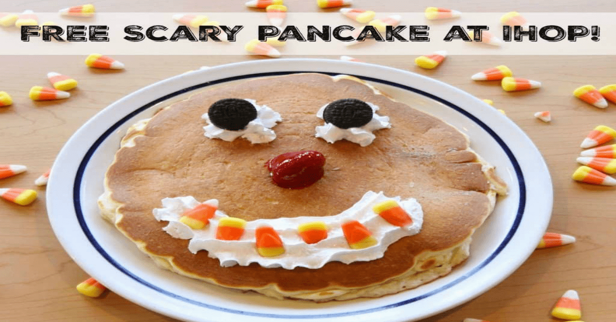 IHOP Offers Free Scary Face Pancake For Kids On Halloween - SoCal Field ...